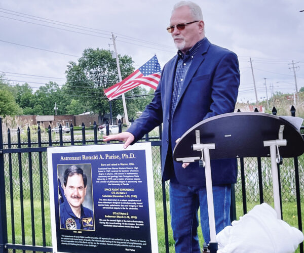 Sign tributes Valley astronaut | News, Sports, Jobs - Tribune Chronicle